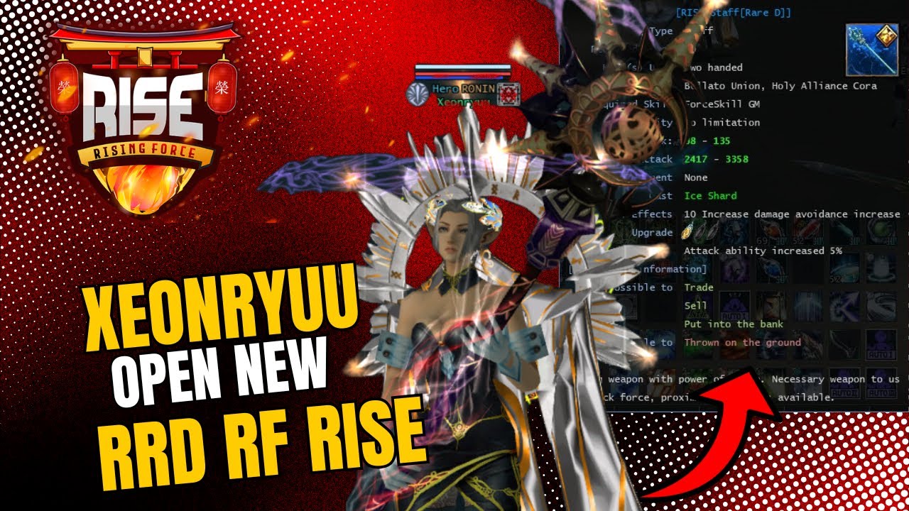 🔴 OPEN RRD RF RISE PERSIAPAN RL MINGGU DEPAN - YouTube