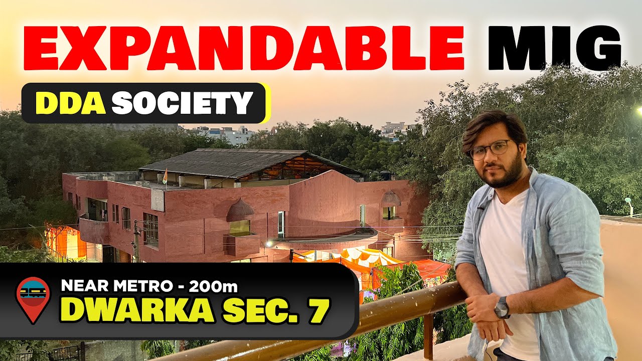 2BHK DDA EXTENDED SOCIETY FLAT IN DELHI DWARKA WITH ROOF RIGHTS | FLAT ...