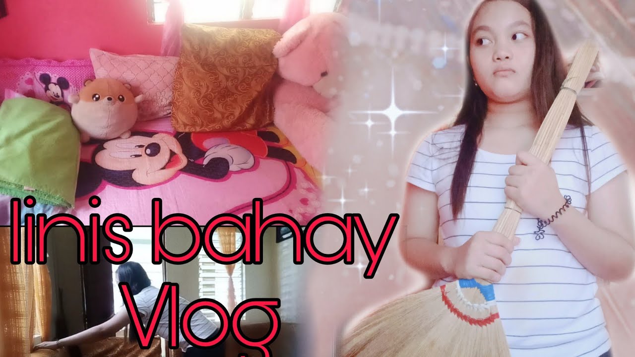 Linis bahay Vlog(#1st Vlog) - YouTube