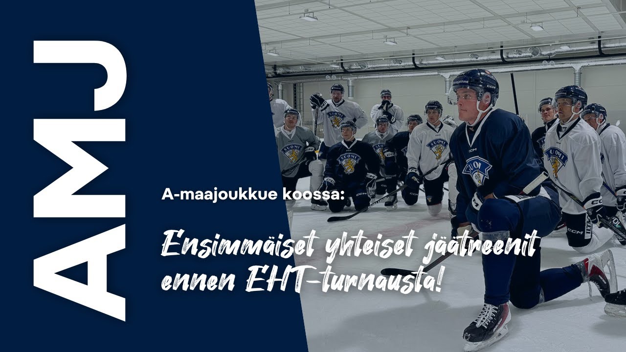 A-maajoukkue koossa – Ensimmäiset yhteiset jäätreenit ennen EHT ...