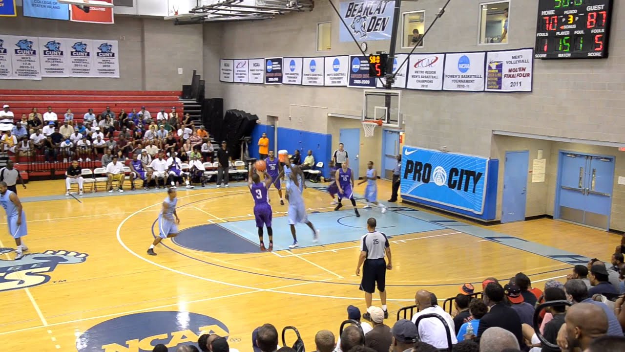 Keydren Clark Turns On Scoring Mode Against Uptowners At 2012 NIKE PRO ...