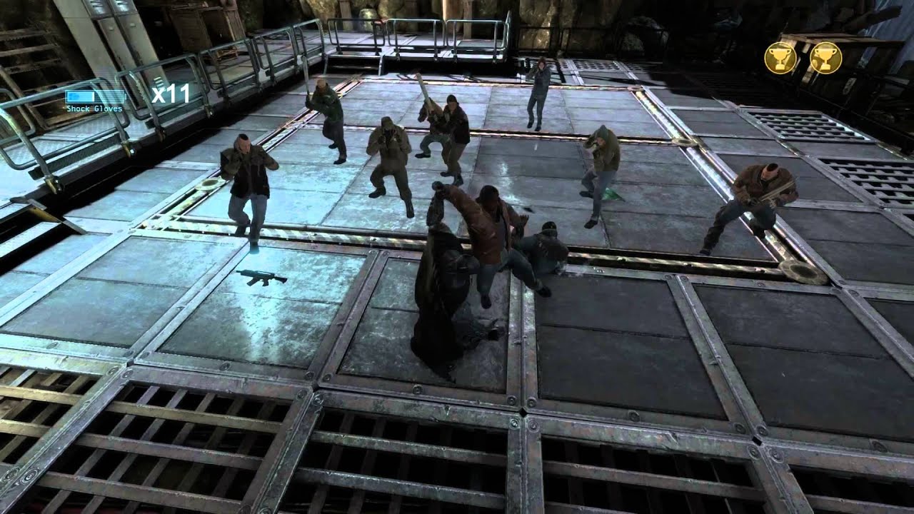 Batman Arkham Origins Training Challenge [Advanced Weapon Techniques ...