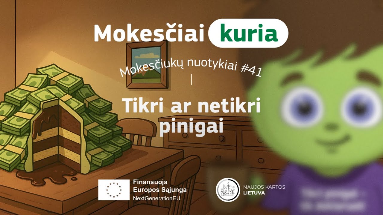 Mokesčiai kuria nuotykiai | #41 Tikri ar netikri pinigai - YouTube