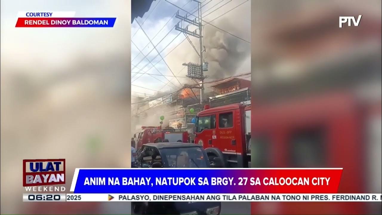 Sunog, sumiklab sa Brgy. Longos, Malabon City; Anim na bahay, natupok sa Brgy. 27 sa Caloocan ...
