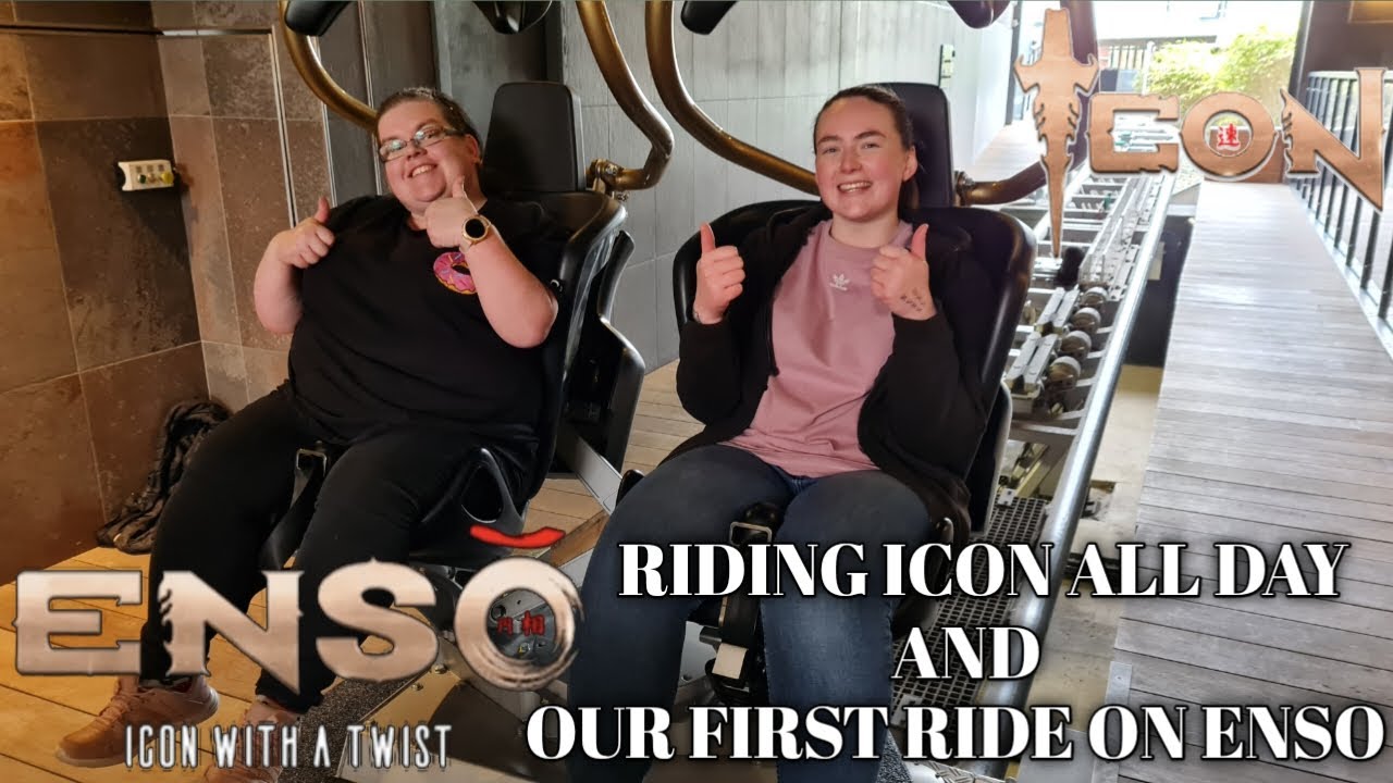 RIDING ICON ALL DAY & OUR FIRST RIDE ON ENSO @ BLACKPOOL PLEASURE BEACH ...