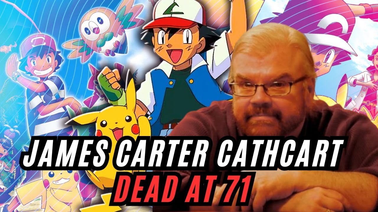 'Pokémon' Voice Actor James Carter Cathcart Dead at 71 - YouTube