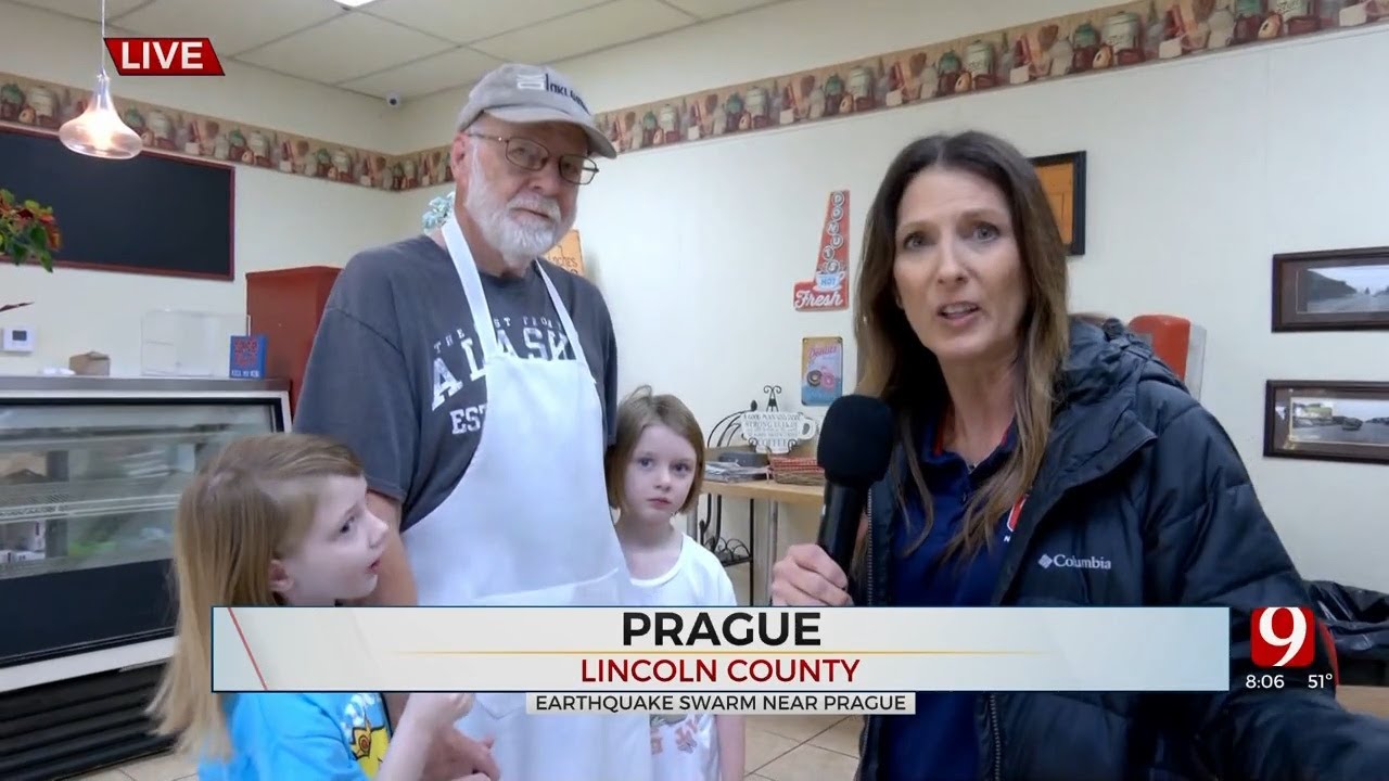 Prague Residents Recall Late-Night Earthquake - YouTube