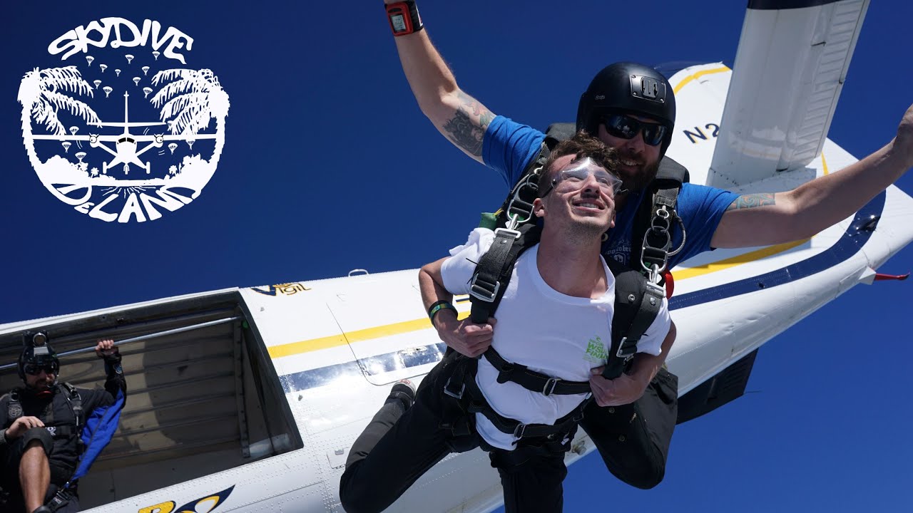 Mike Had A GREAT Time SKYDIVING! - YouTube