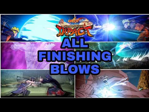 Naruto Shippūden: Ultimate Ninja Impact - ALL FINISHING BLOWS - No ...