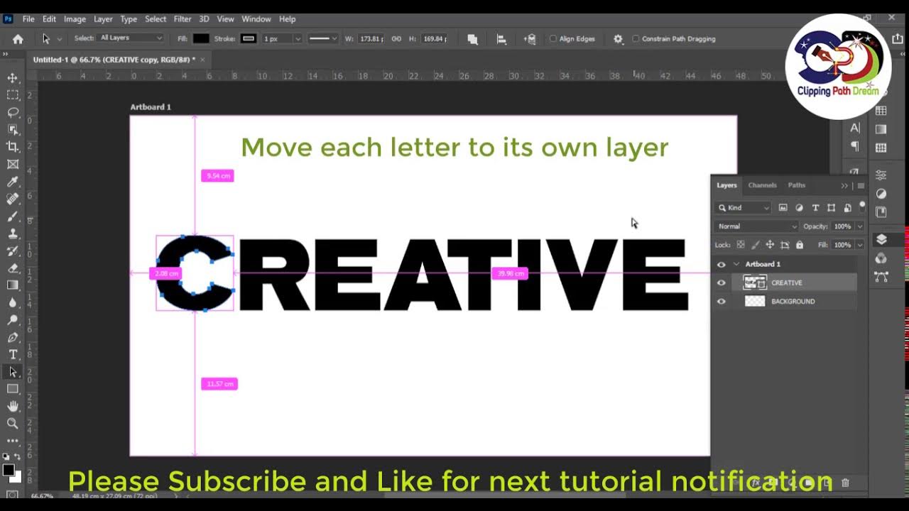 How to Create a Powerful, Dramatic,Deep,Overlapping Text Effect with Reflection-Typography ...
