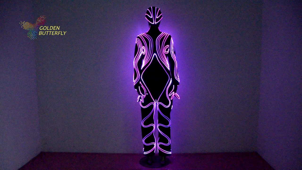 JHD L0158-LED Clothing Full color color changing luminous conjoined ...