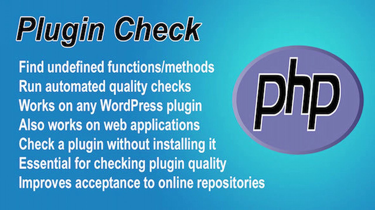 Plugin Check - Quality Control for Plugins | Codecanyon Scripts and ...