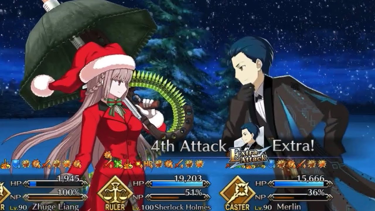 Christmas 2021 CQ with Sherlock [FGO NA] Christmas 2021 Nightingale ...