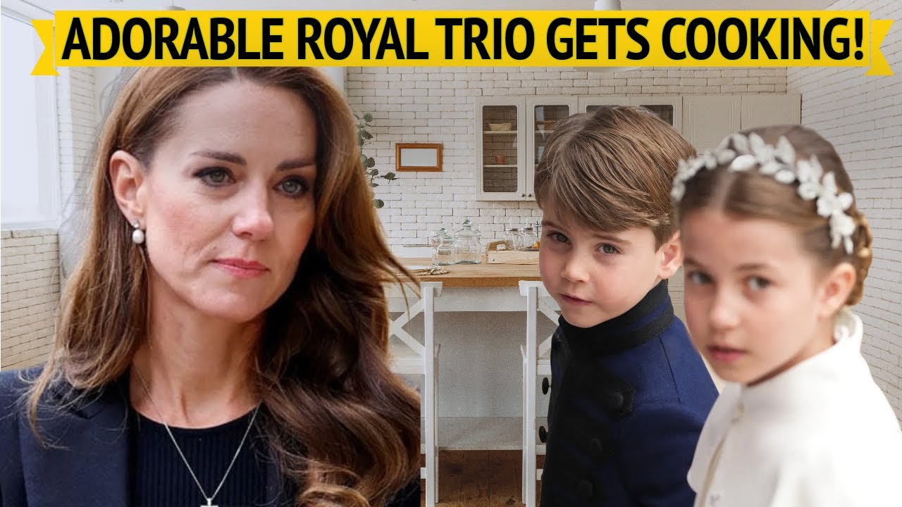 ROYAL CUTIES TAKE OVER THE KITCHEN! George, Charlotte, & Louis Cook Up ...