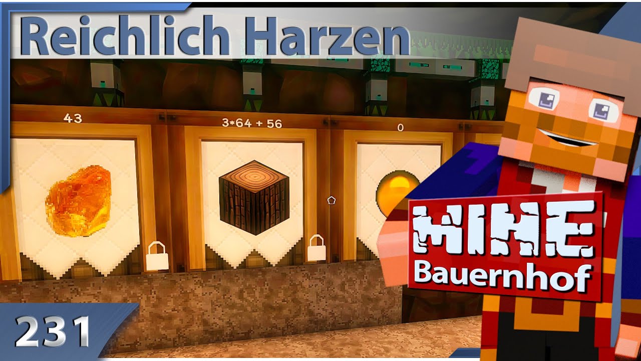 Der FARM Keller im Bau 🌳 MINE Bauernhof MINECRAFT LiTW+ [s1e231] - YouTube