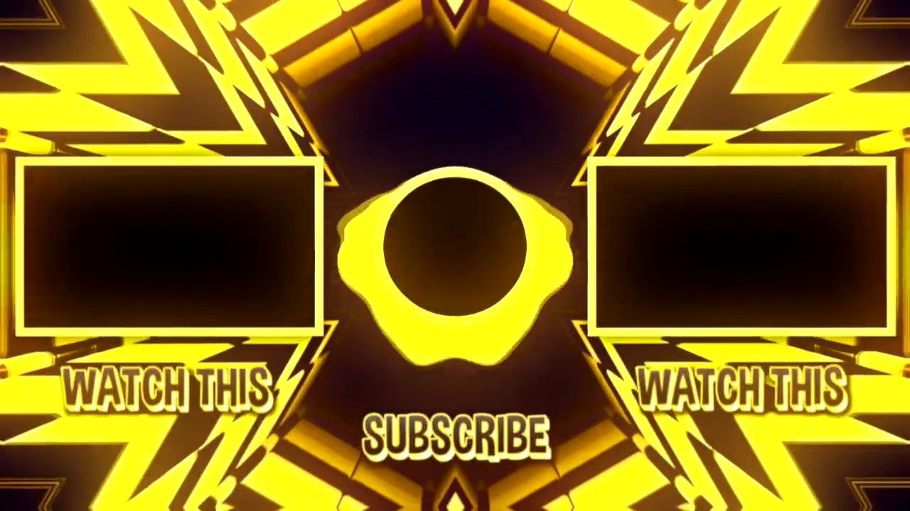 [FREE] OUTRO TEMPLATE (NO TEXT) #08 | FREE TO USE - YouTube