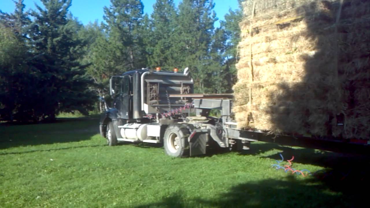 2012 Hay Delivery Pt. 1 - YouTube