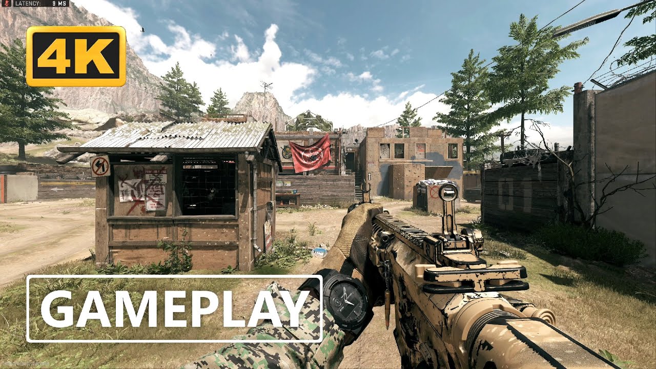 Call of Duty Modern Warfare 2 Multiplayer Gameplay 4K [Desert Wave ...