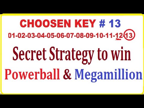 Secret Lottery Strategy to win Powerball & Megamillions! - YouTube