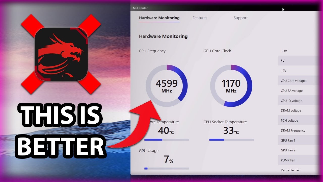 Msi Dragon Center Mystic Light RGB Gaming PC Recommended RGB PC