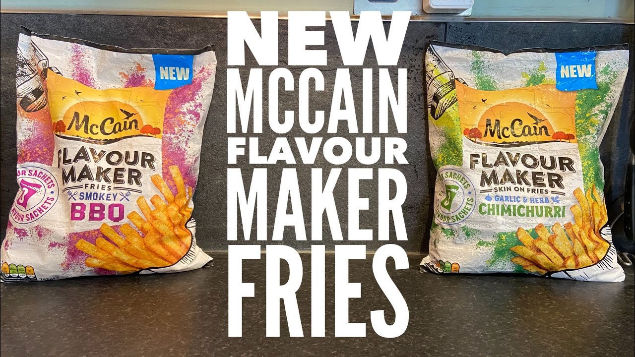 NEW McCain Flavour Maker Fries Smokey BBQ & McCain Flavour Maker Fries ...