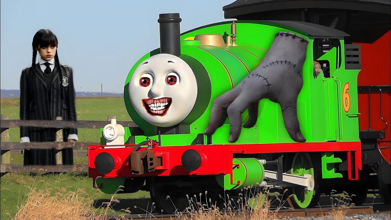 WEDNESDAY & THOMAS | 😱evolution of Percy | PERCY & THOMAS | cursed ...