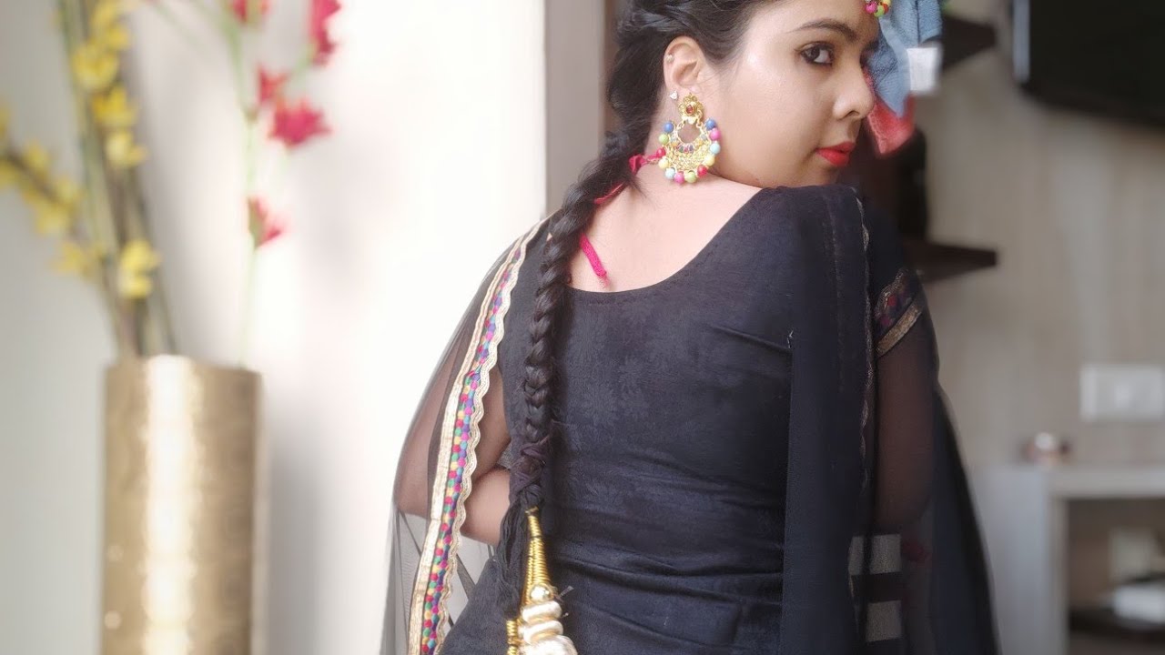 How To Wear Paranda Step By Step | The Paranda Braid - Making and ...