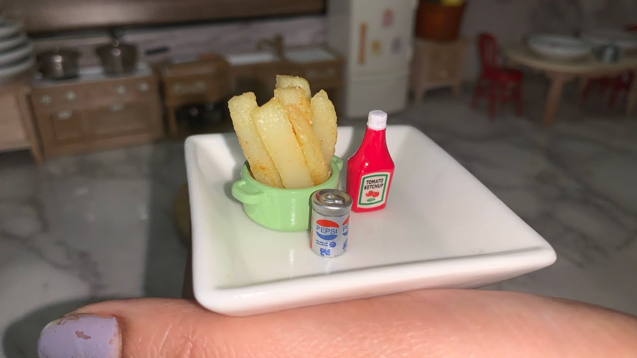 Miniature French Fries l Real Miniature Cooking l Homemade Perfect ...