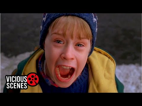 Home Alone 2: Lost in New York (1992) - Kevin Screams Scene | Vicious Scenes