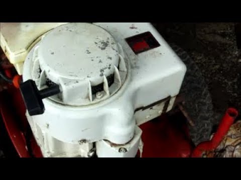 two more late 1980s snapper rear engines projects one with 8hp tecumseh ...