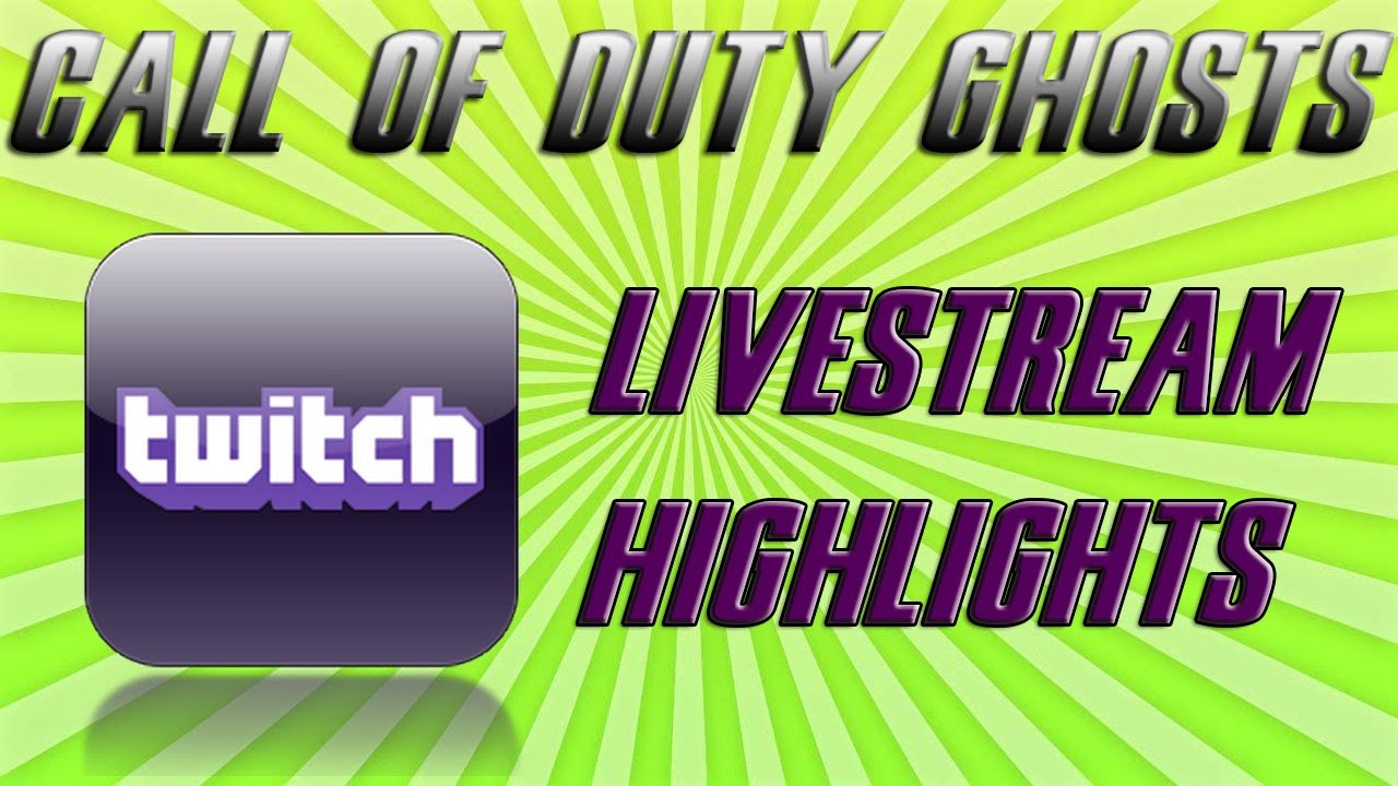 COD Ghosts- 33 Gunstreak Wt/ Vepr SMG "Stream Highlights" - YouTube