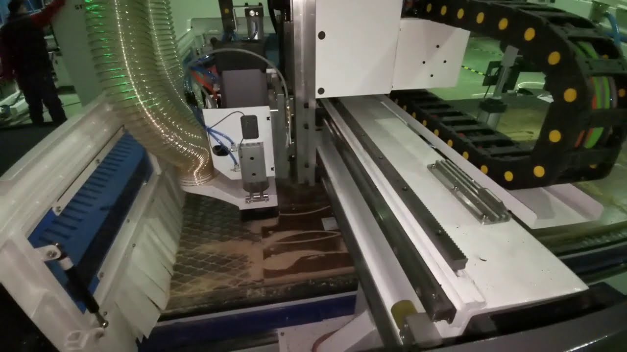How the Intelligent full automatic nesting CNC router works? - YouTube