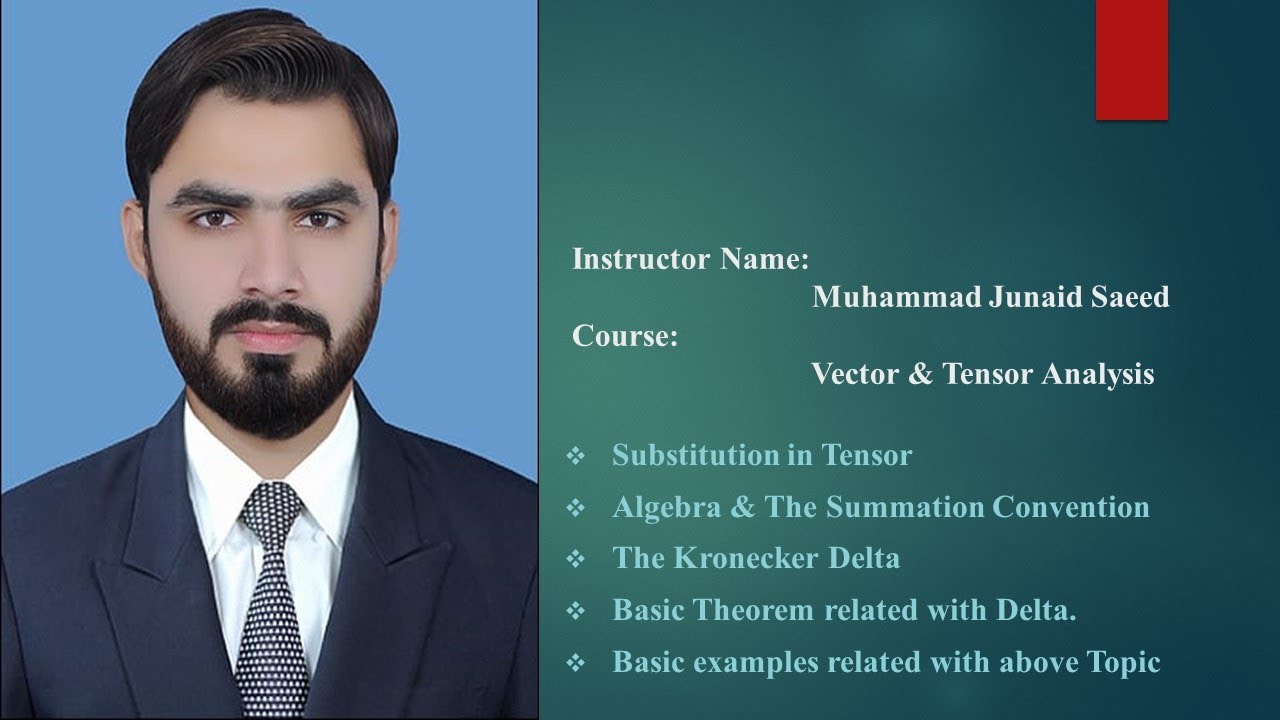 Substitution in tensor,Algebra & Summation convention,The Kronecker ...