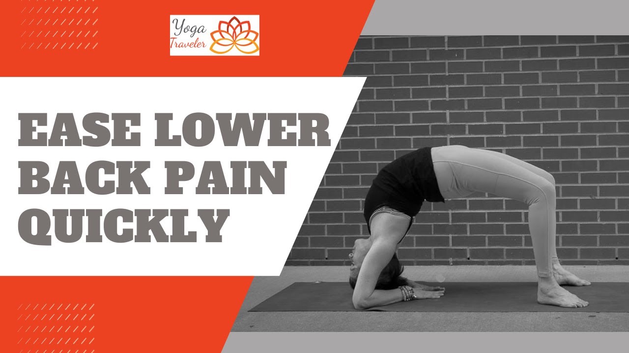 How to Ease Lower Back Pain Quickly - YouTube