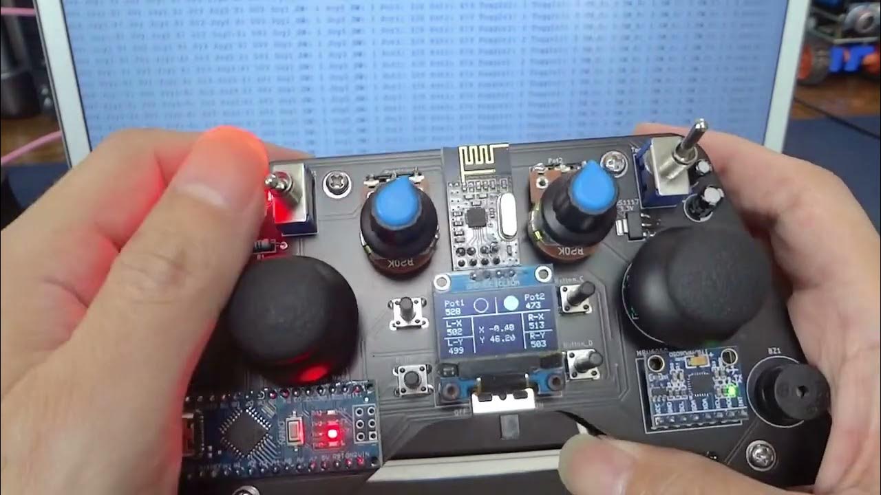 Arduino Controller(nRF24L01) Test① - YouTube