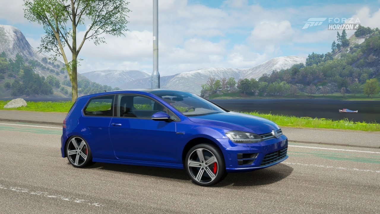 Forza Horizon 4| 570Hp 2014 VOLKSWAGON GOLF R [Street Build] - YouTube