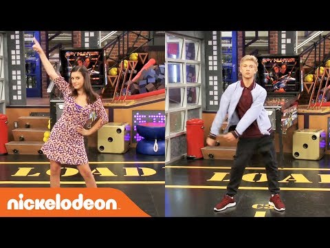 Thomas Kuc & Maddie Shipman🕺💃 Game Shakers EPIC Dance Battle!! | Nick