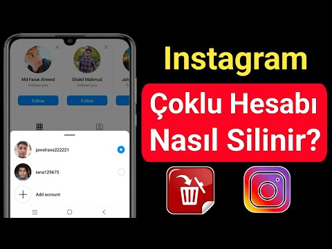 Instagram Çoklu Hesap Giriş Hesabı Nasıl Silinir (2023) |  Yeni güncelleme
