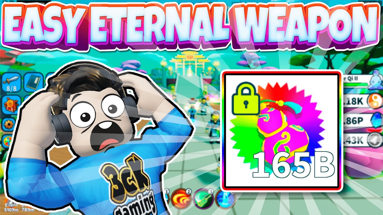 I got Eternal Weapon Easily on Weapon Fighting Simulator Update 32 ...