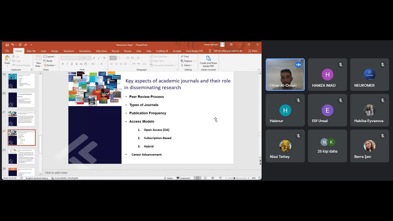 "Introduction to Medical Research" Online Webinar Day 2 - YouTube