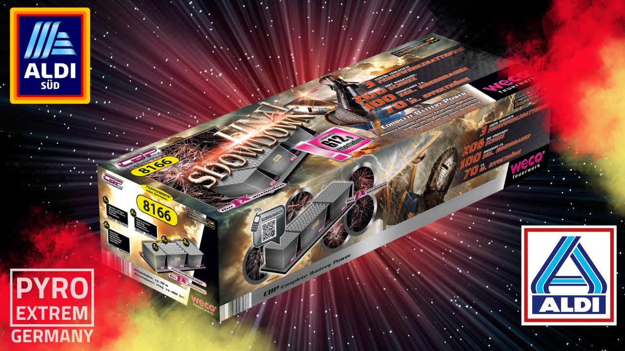 ALDI Süd & Nord 2023 | Final Showdown WECO Feuerwerk | PyroExtremGermany - YouTube