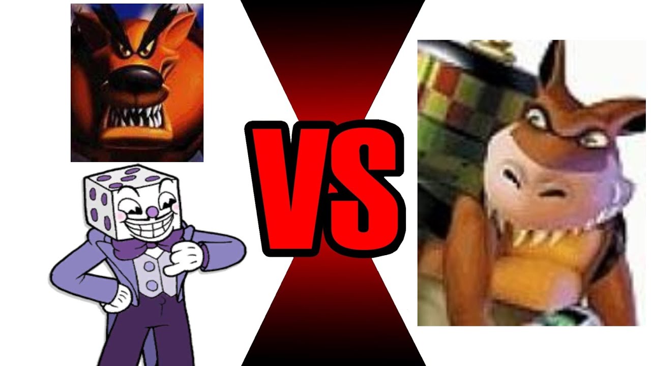 MUGEN KING DICE & TINY TIGER VS DINGODILE - YouTube