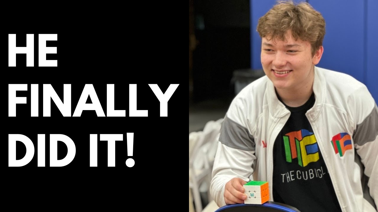 Luke Garrett's shock 7.72 OH WR average! - YouTube