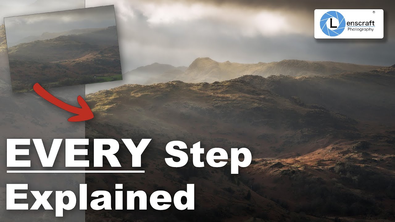 Complete Landscape Photo Editing Example - YouTube