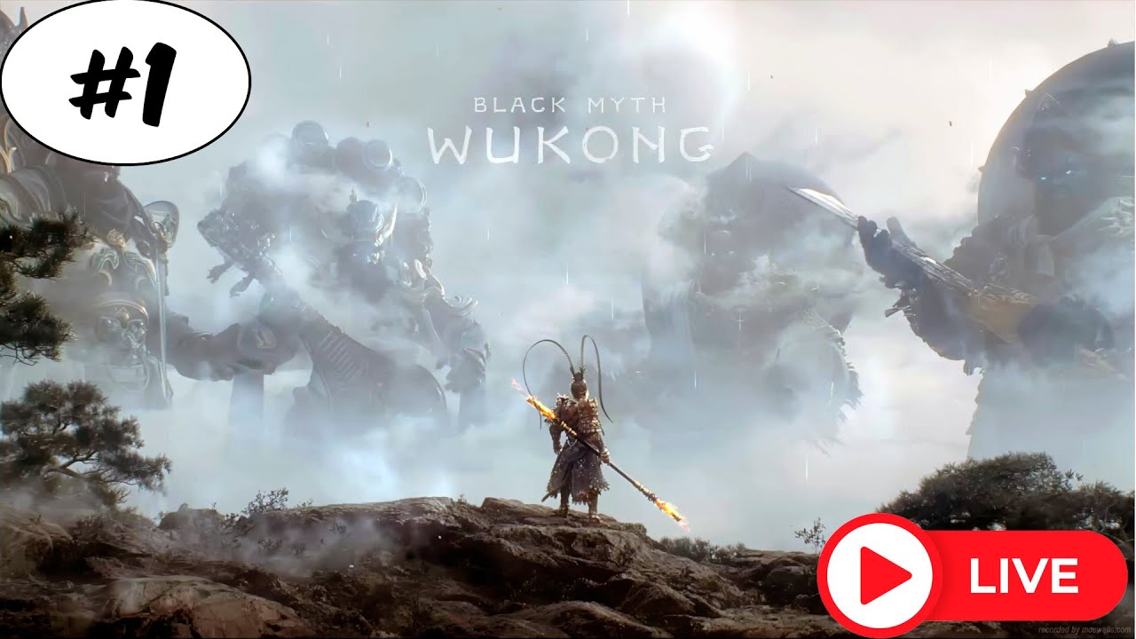 black myth hukong (live 1) - YouTube