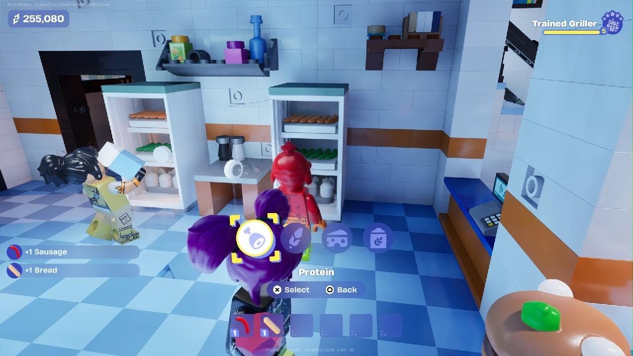 How To Make A Breakfast Sandwich In Fortnite Brick Life - YouTube