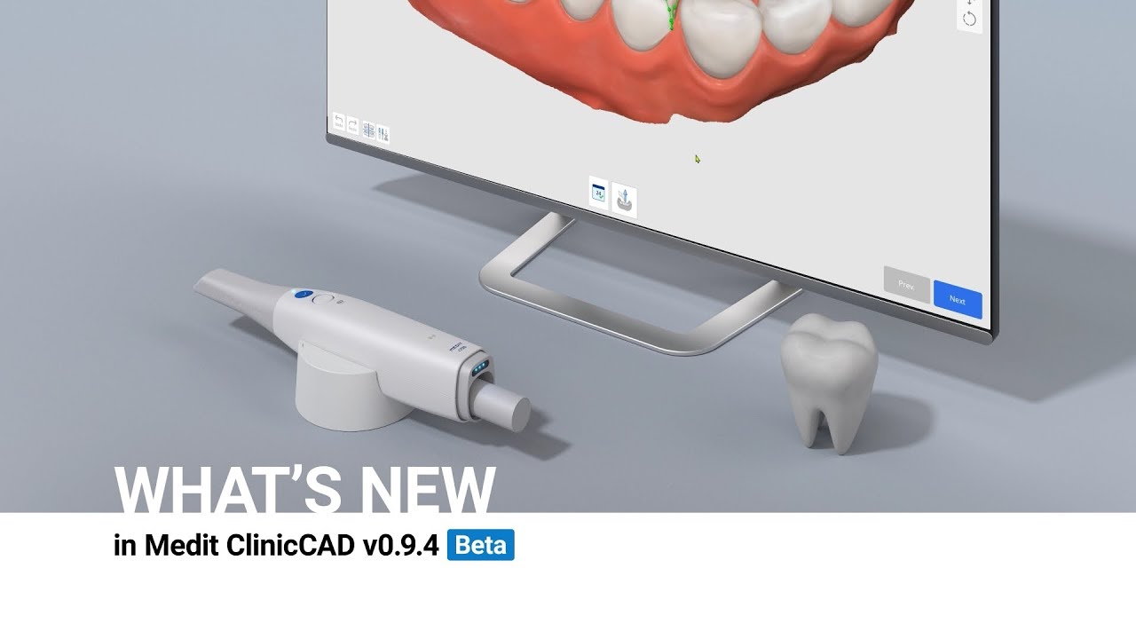What's new in Medit ClinicCAD v0.9.4 (Beta) - YouTube