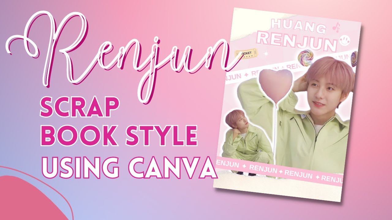 NCT Dream Renjun | KPOP Aesthetic Poster | KPOP Fanart Poster Canva ...