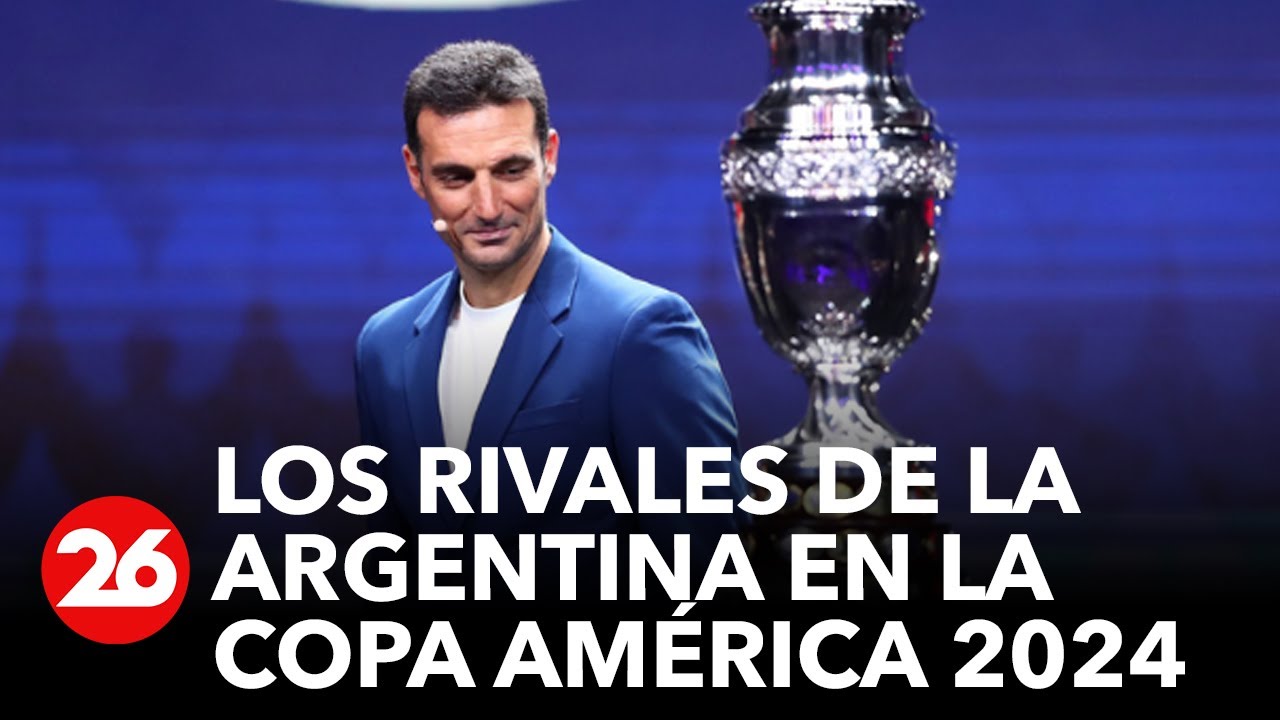Sorteo Copa América 2024: los rivales de Argentina, grupos y cómo quedó ...