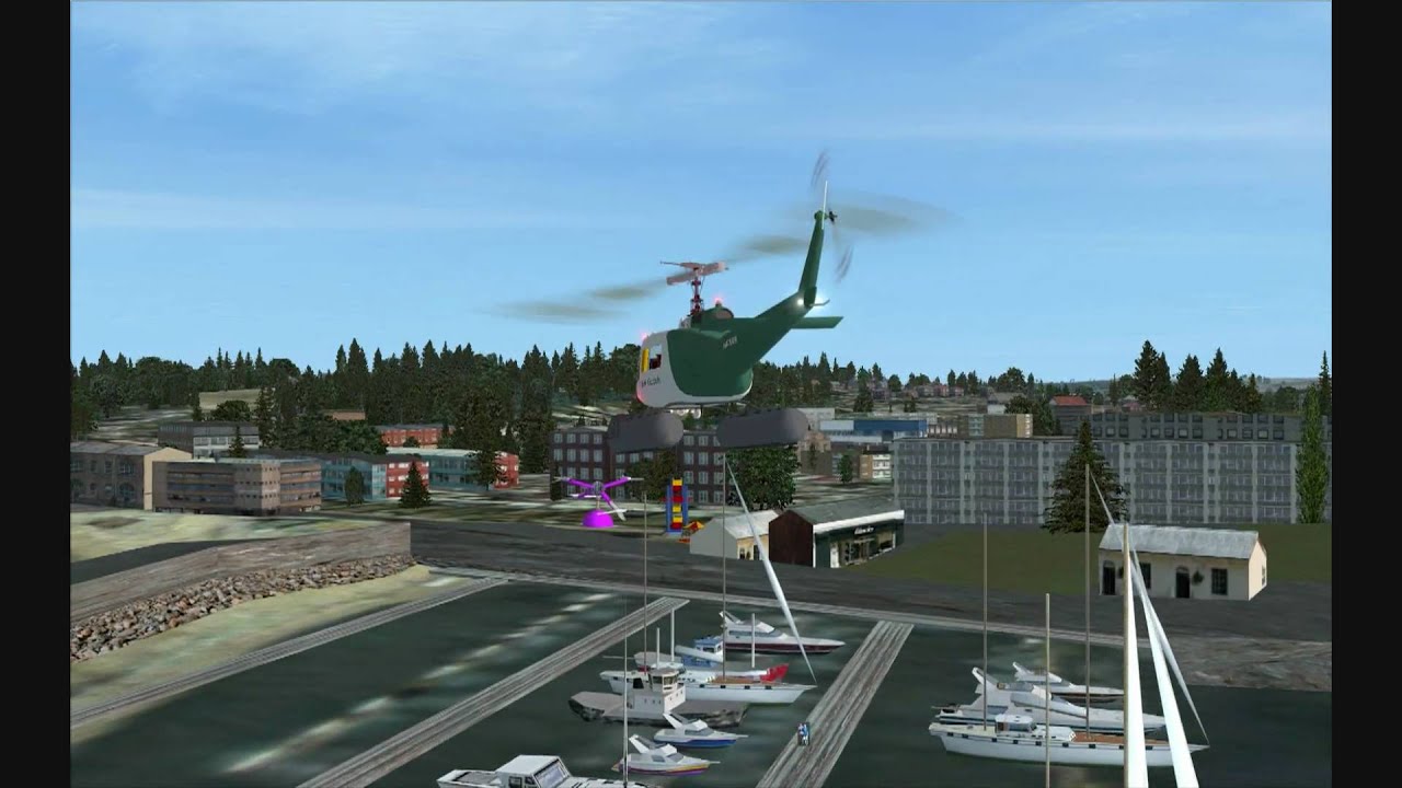 FSX,Isle Of Wight Demo ,Ryde pier.Horizon Simulation VFR GenX 2..wmv ...
